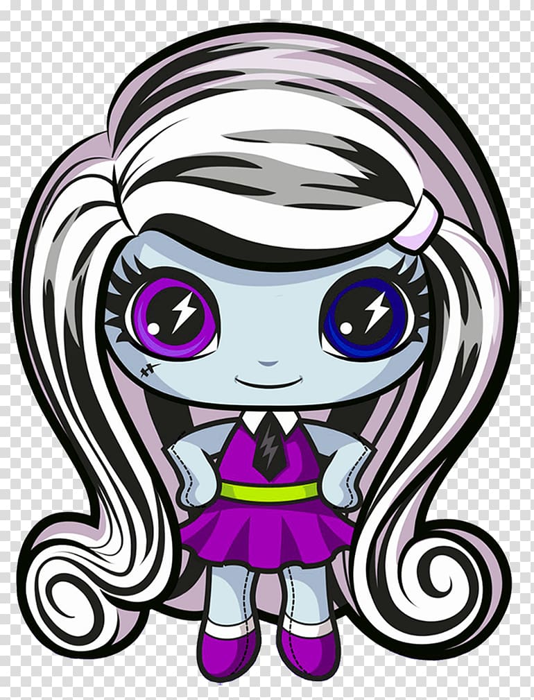 Frankie Stein Monster High Ghoul Clawdeen Wolf Doll, ghoul transparent ...