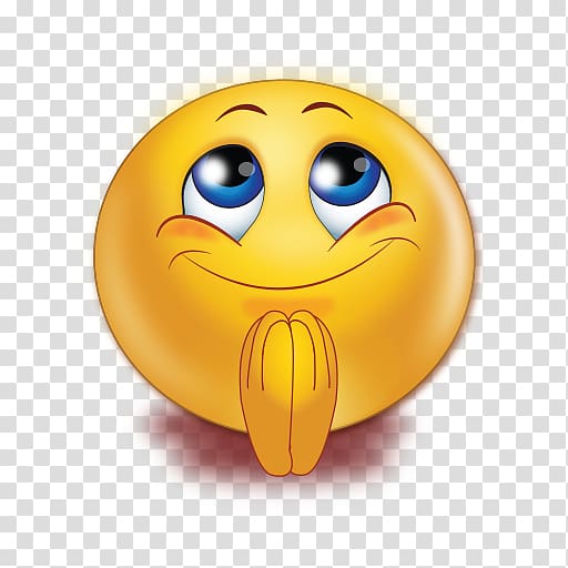 Smiley Praying Hands Emoticon Emoji Prayer Smiley Transparent