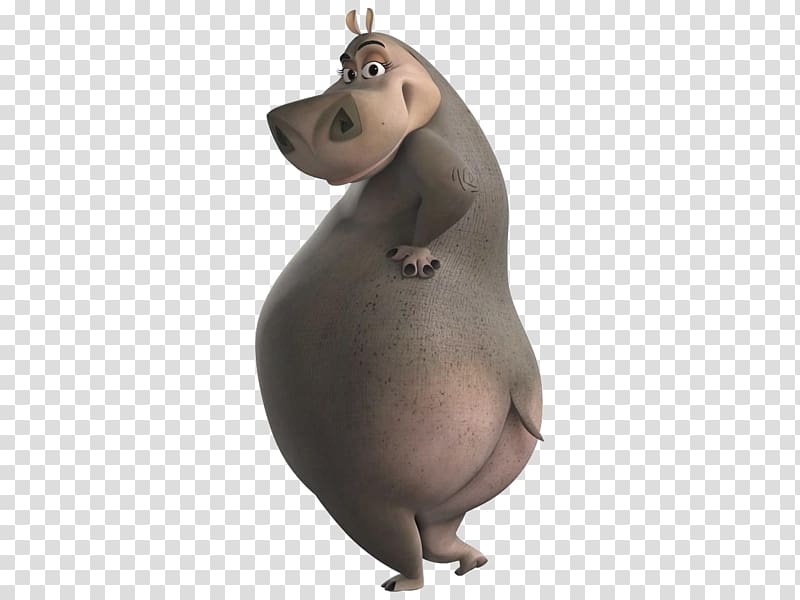 Gloria Melman Alex Madagascar Character, bbw transparent background PNG ...