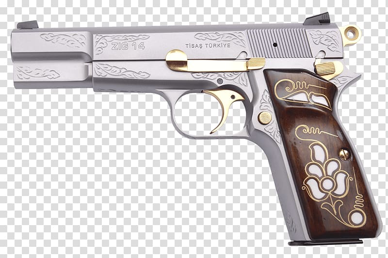 TİSAŞ Zigana Pistol Firearm Weapon, weapon transparent background PNG ...