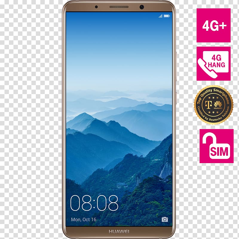 华为 Huawei Dual SIM LTE Smartphone, smartphone transparent background ...
