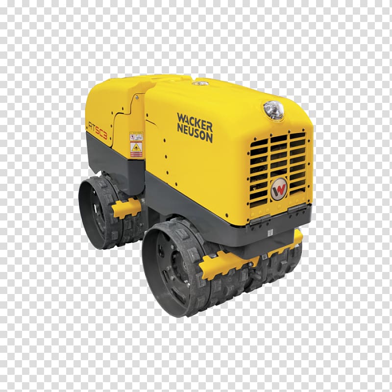 Road roller Trench Wacker Neuson Vibrator Compactor, Trencher Cap ...