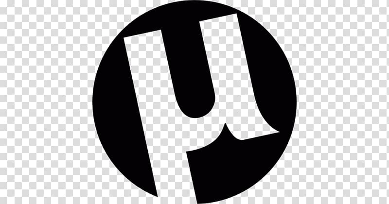 Logo Computer Icons Violet Black and white µTorrent, bittorrent ...