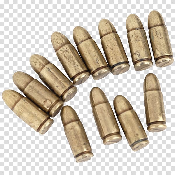 Bullet Firearm 9×19mm Parabellum Pistol Rifle, weapon transparent ...