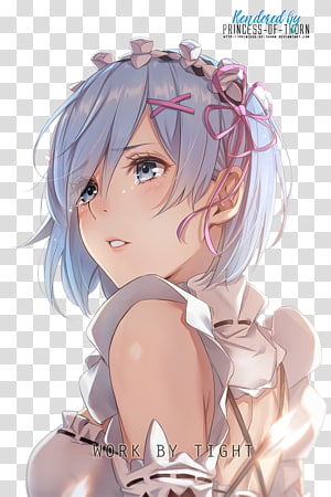 Re:Zero − Starting Life in Another World Desktop Anime Isekai Blue ...