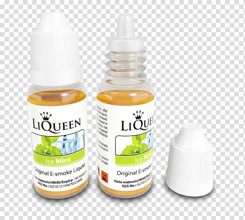 Electronic cigarette Tar Tobacco smoking Liquid, fresh mint transparent ...