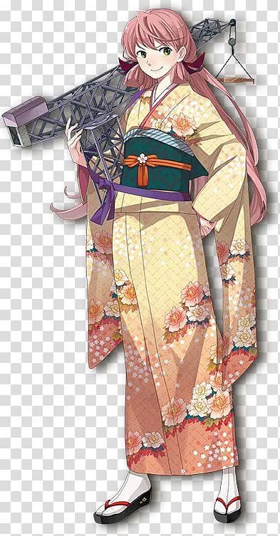 Kantai Collection Japanese repair ship Akashi Japanese cruiser Ōyodo ...