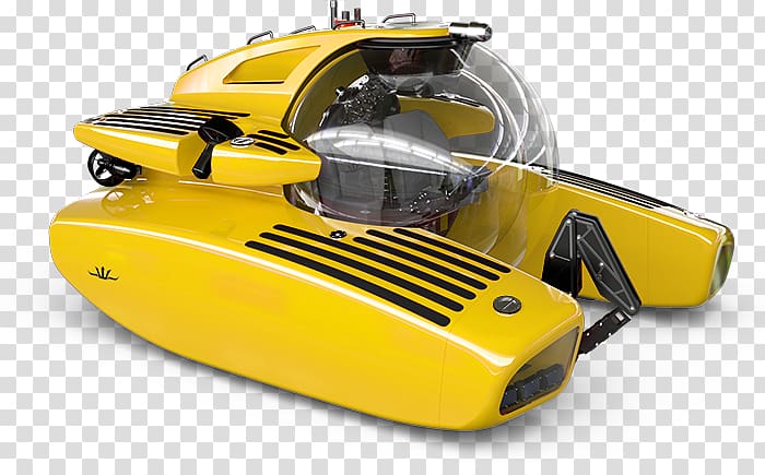 Personal submarine Submersible Ship Gőték, Construction transparent ...