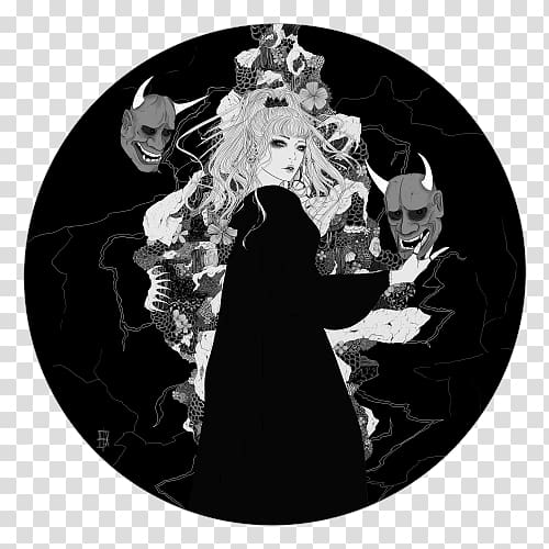 Monochrome Tokyo Ghoul Manga Anime, ghoul transparent background PNG ...