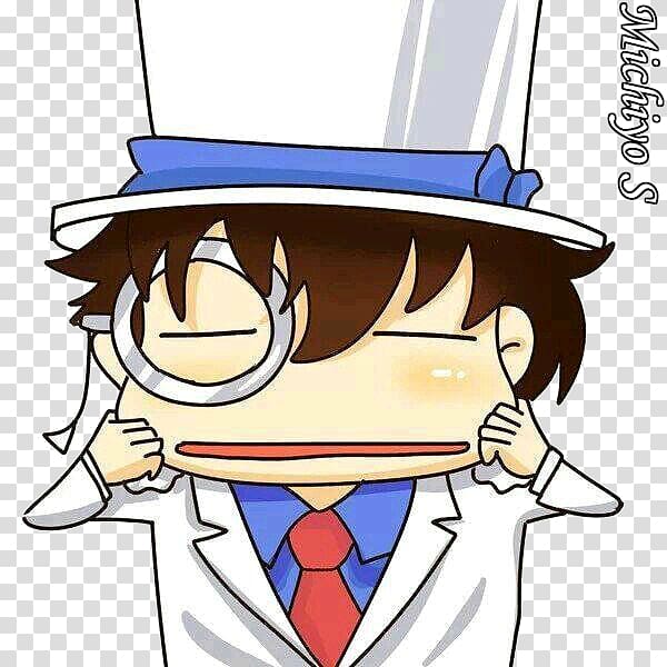 Kaito Kuroba Kaitō Jimmy Kudo Magic Kaito Chibi, Chibi transparent ...