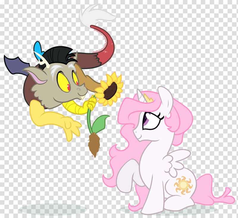 Mlp Discord And Fluttershy Kiss