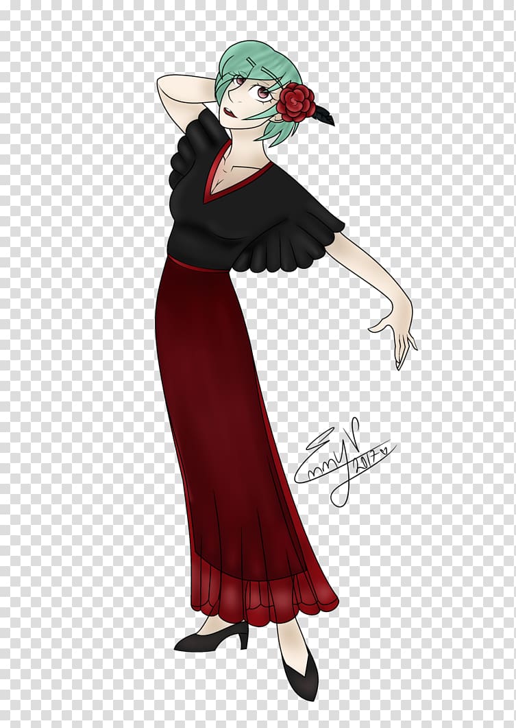 Character Cartoon Costume Fiction, flappers transparent background PNG ...