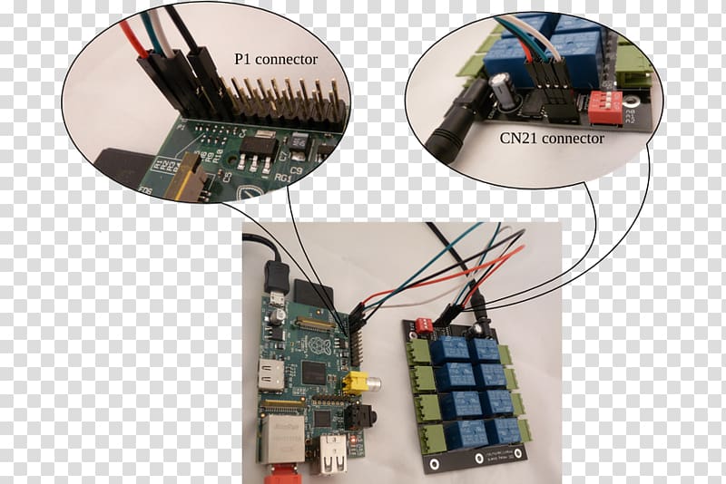 Microcontroller Raspberry Pi Relay I²C Arduino, USB transparent ...