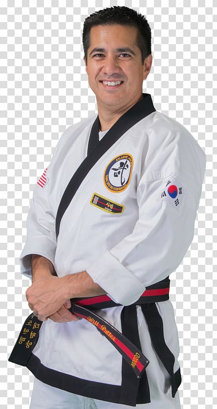 Dobok Black belt Tang Soo Do Hapkido Karate, karate transparent ...