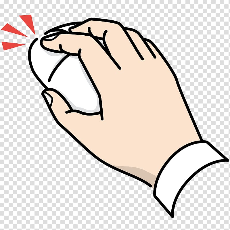 Computer mouse Point and click 以上・以下 Trackball Button, Computer Mouse ...