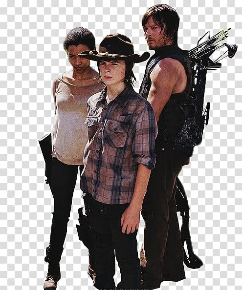 Daryl Dixon Carl Grimes Rick Grimes Sasha Williams The Walking Dead ...