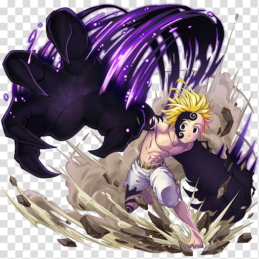 The Seven Deadly Sins Meliodas Anime Game, Anime transparent background ...