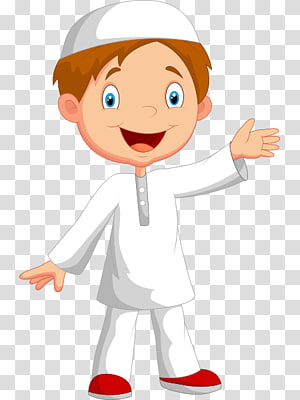 Free download | Boy in kurta dress animated illustration, Muslim Islam ...
