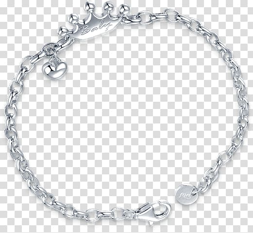 Bracelet Necklace Jewellery Białe złoto Gold, baby crown transparent ...