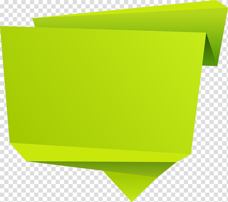 Green Text Box Icon Text Background Plate Transparent Background PNG 