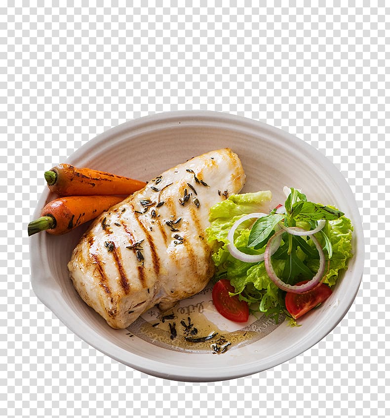 Silkie Vegetarian cuisine Barbecue Chicken meat, Baked chicken breast ...