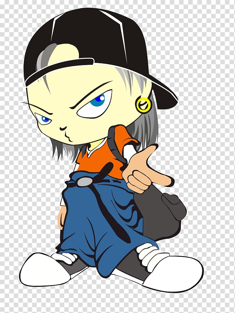 Cartoon , Cool guy transparent background PNG clipart | HiClipart