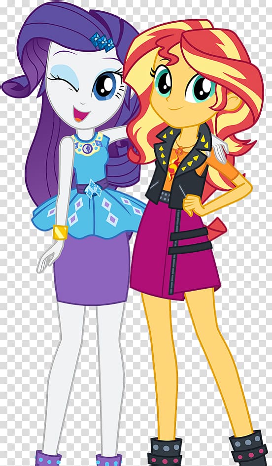 Rarity Twilight Sparkle Pinkie Pie Applejack Sunset Shimmer, sunny ...