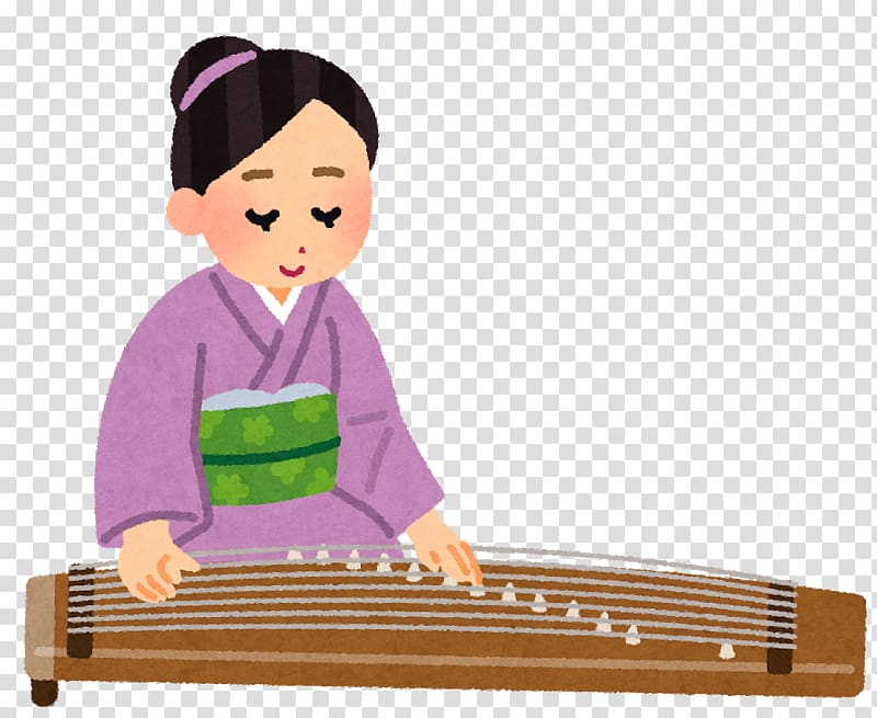 琴 Koto 箏曲 Yamatogoto Interpretació musical, koto transparent background ...