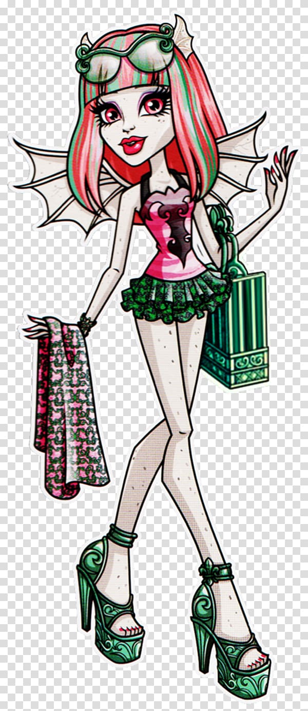 Monster High Frankie Stein Lagoona Blue Doll, doll transparent ...