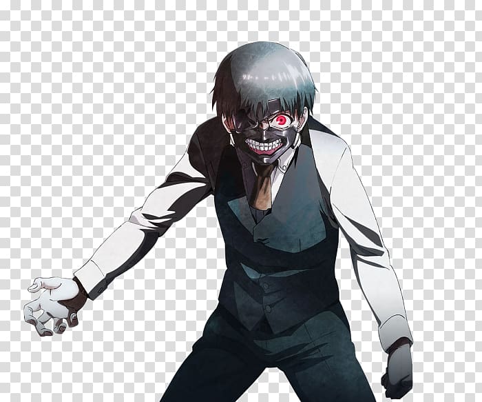 Tokyo Ghoul Anime Character Art, tokyo ghoul transparent background PNG ...