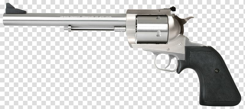 .454 Casull Magnum Research BFR Revolver Firearm, Handgun transparent ...