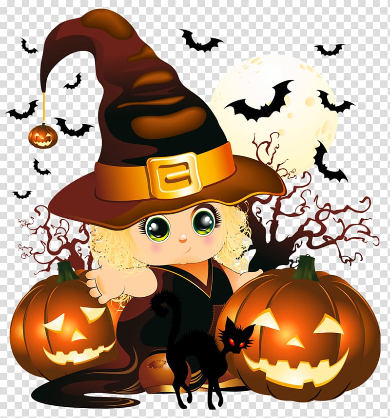 Jack-o'-lantern Insect Halloween , детские картинки transparent ...