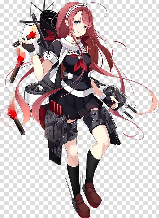 Kantai Collection Japanese destroyer Yūdachi Anime Japanese destroyer ...