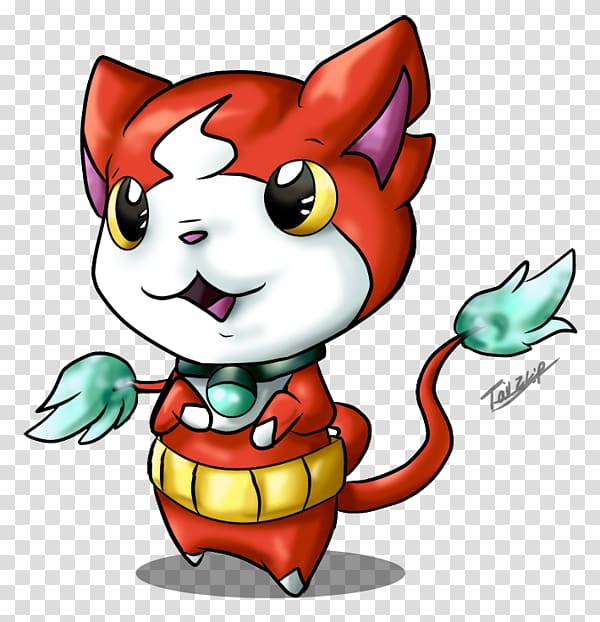 Yo-Kai Watch 3 Jibanyan Yōkai Chibi, Chibi transparent background PNG ...