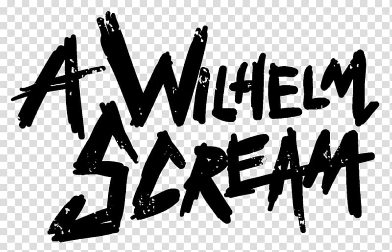A Wilhelm Scream Logo Punk rock Partycrasher, scream transparent ...