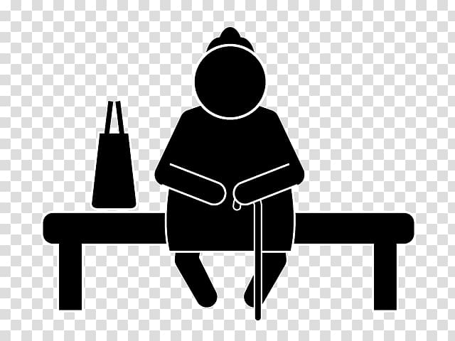 Pictogram Computer Icons ピクトさん , old Bench transparent background PNG ...