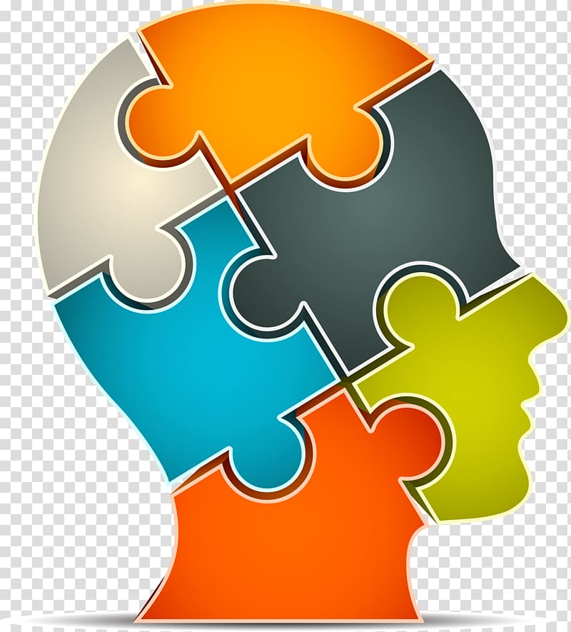 Person s Puzzle Head Jigsaw Puzzle Infographic Chart Business 