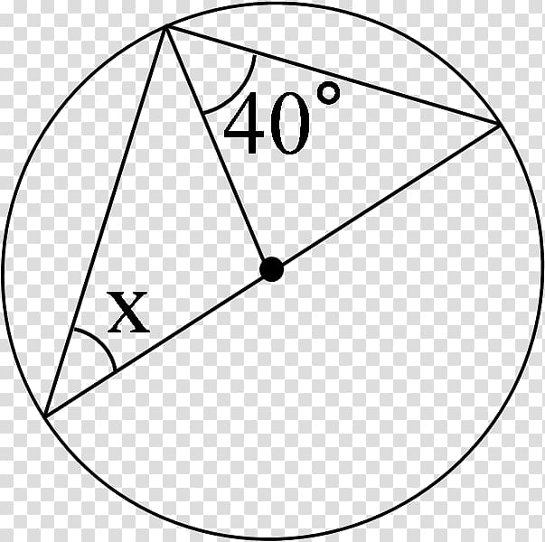 Circle Triangle 数学A Geometric shape, circle transparent background PNG ...