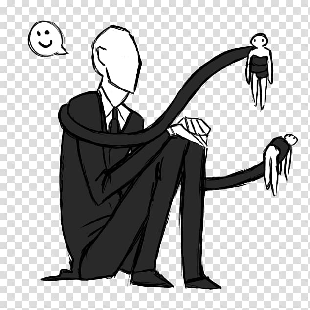 Slenderman Drawing Fan art , Doll Lol transparent background PNG ...