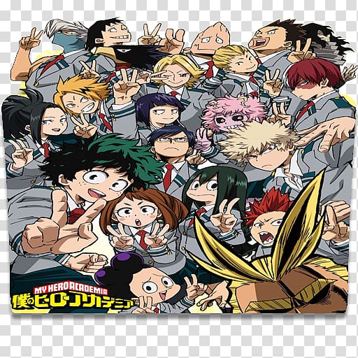 Anime My Hero Academia Shōnen manga Season, Boku no hero transparent ...