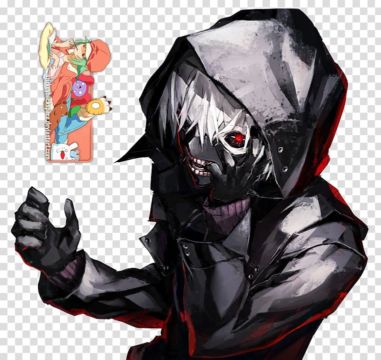 Tokyo Ghoul Tokyo Ghoul T-shirt Rendering, kaneki transparent ...