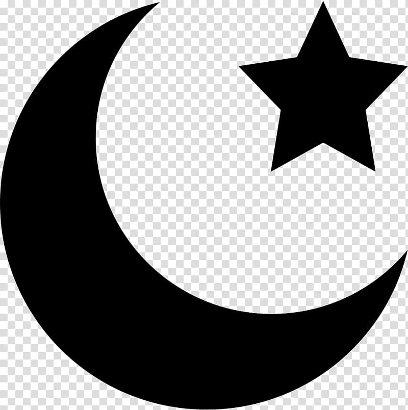 Crescent Moon And Star Illustration Moon Star And Crescent Lunar Phase 