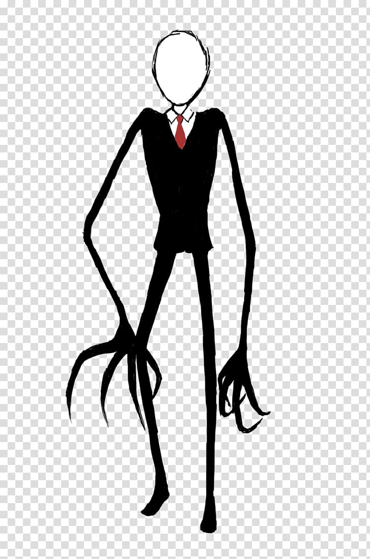 Slender: The Eight Pages Slenderman Drawing , Slender man transparent ...