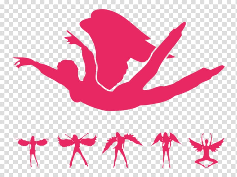 Angel Wall decal Sticker, Cartoon Angel transparent background PNG ...