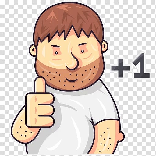 Sticker Thumb Cheek , others transparent background PNG clipart | HiClipart