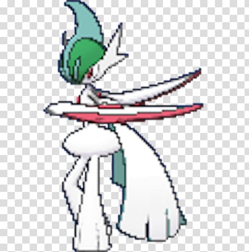 Pokémon Omega Ruby and Alpha Sapphire Gallade Sprite , fumÃ©e ...
