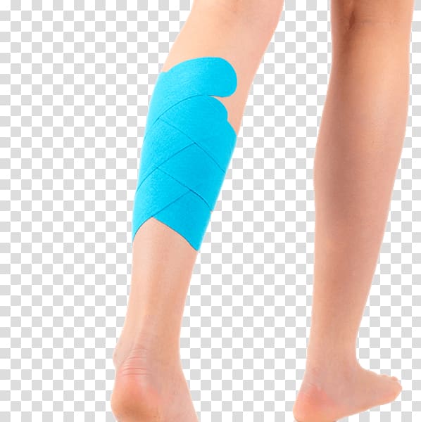 Elastic therapeutic tape Thigh Calf Kinesiology Pulled hamstring, die ...