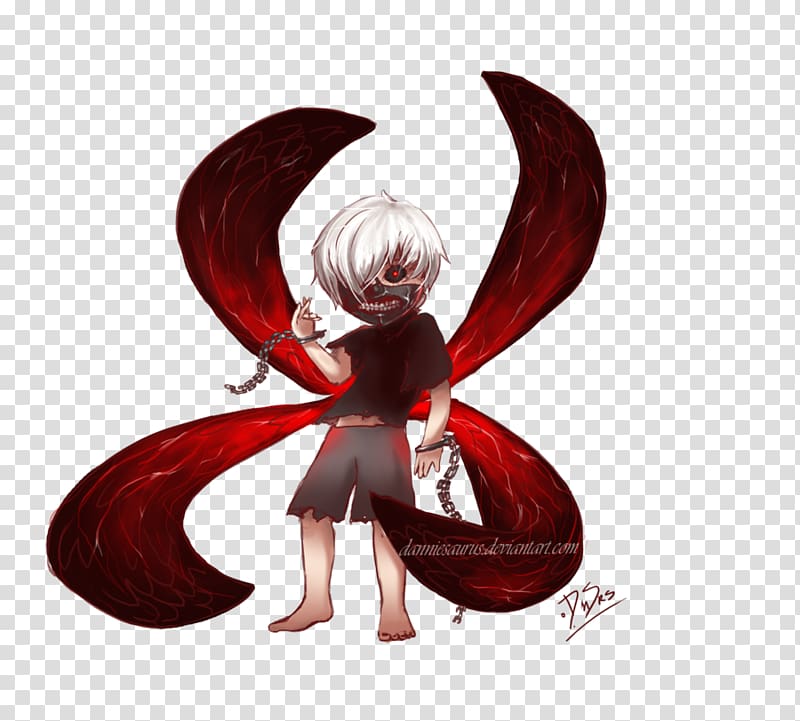 Chibi Tokyo Ghoul Sticker Drawing, kaneki ken chibi transparent ...