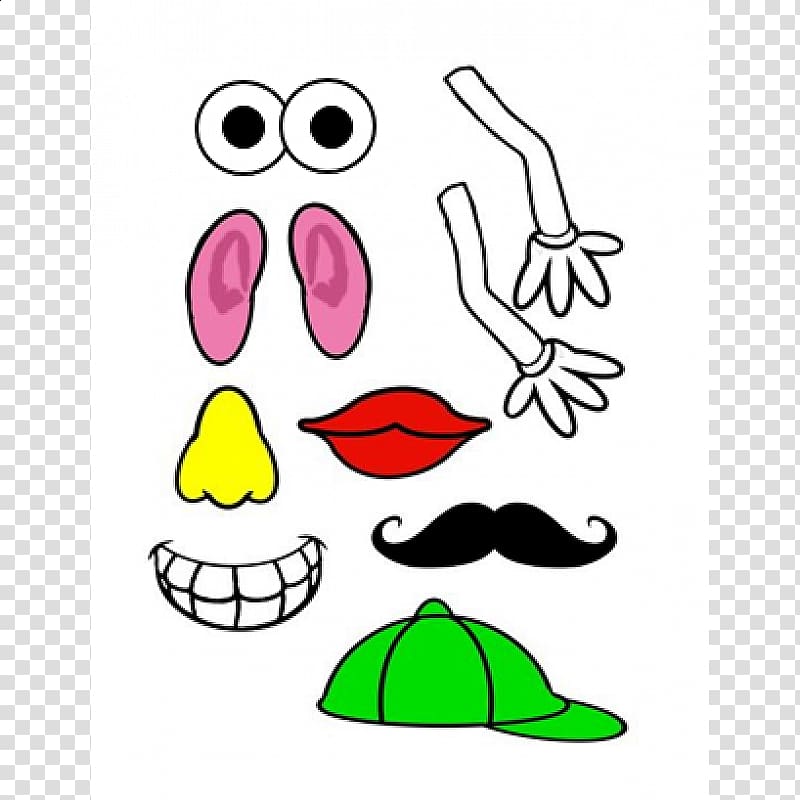 Mr Potato Head Sense Potato Transparent Background PNG Clipart 