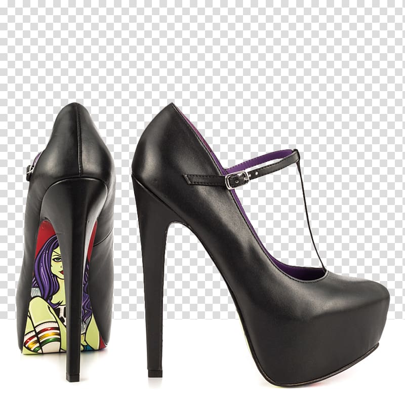 High-heeled shoe Punk rock Court shoe Stiletto heel, Mary Jane ...